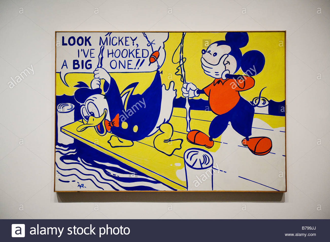 Roy Lichtenstein Painting Stock Photos & Roy Lichtenstein Painting ...