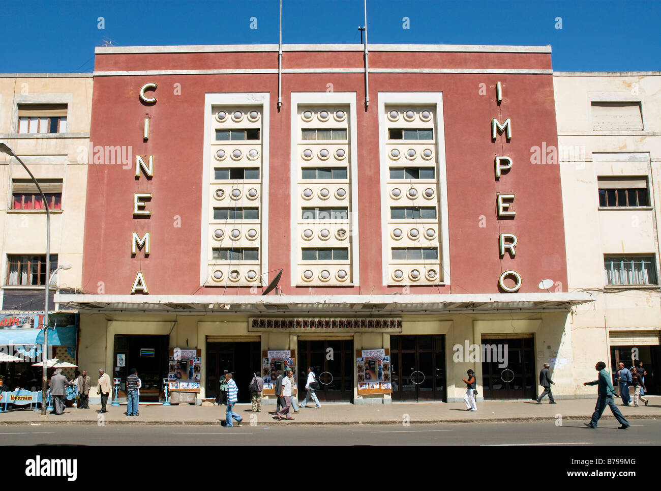 Asmara eritrea art deco hi-res stock photography and images - Alamy