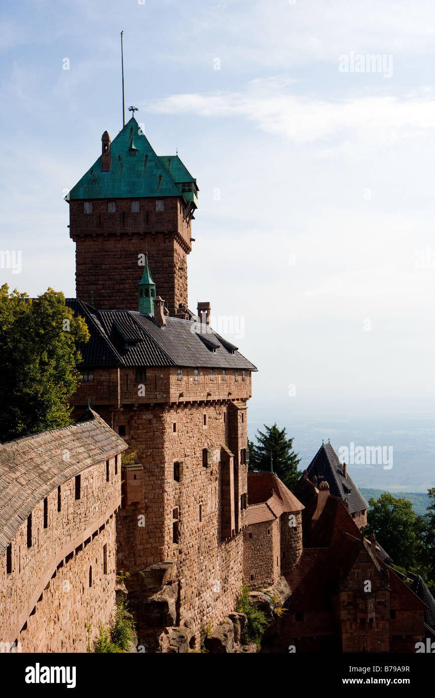 castle Haut Koenigsbourg Stock Photo - Alamy