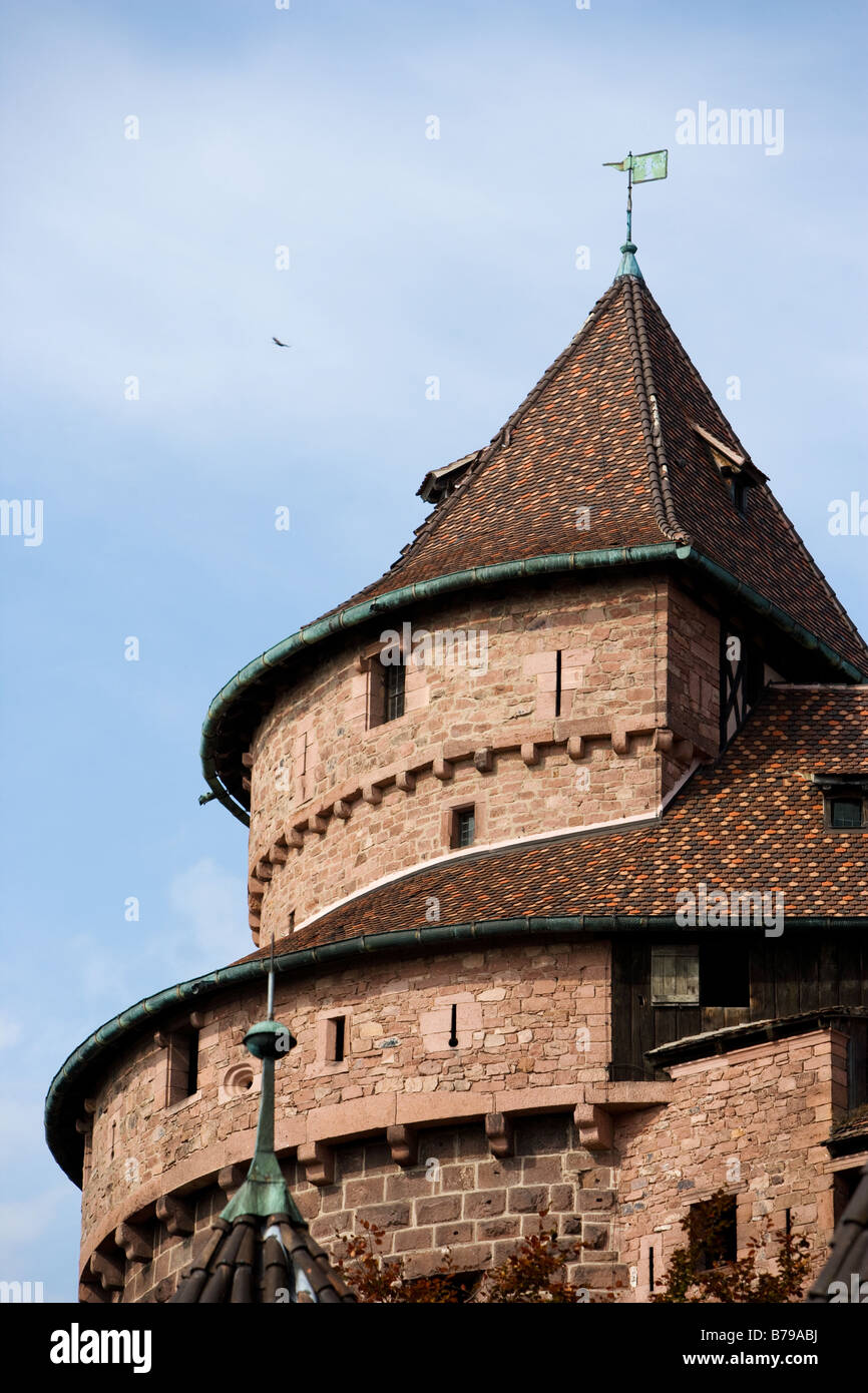 castle Haut Koenigsbourg Stock Photo - Alamy