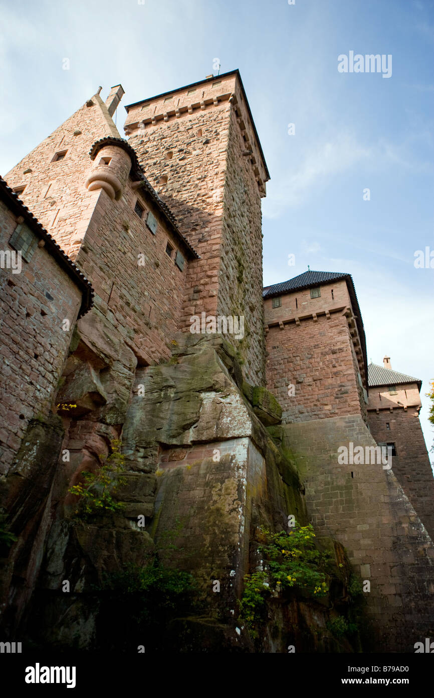 castle Haut Koenigsbourg Stock Photo - Alamy