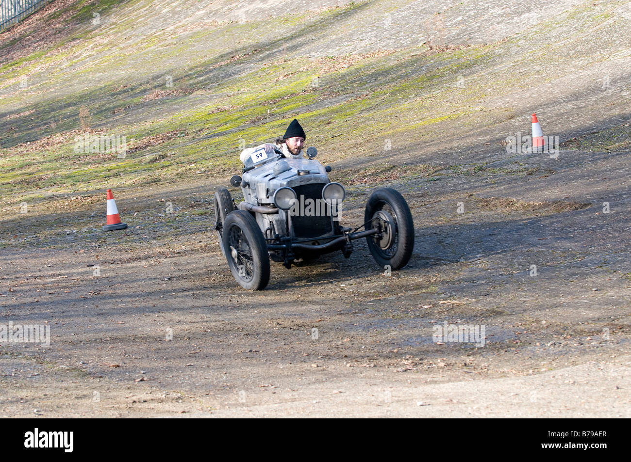 1929 Frazer Nash GN Ford Special Piglet 3291cc VSCC New Year driving ...
