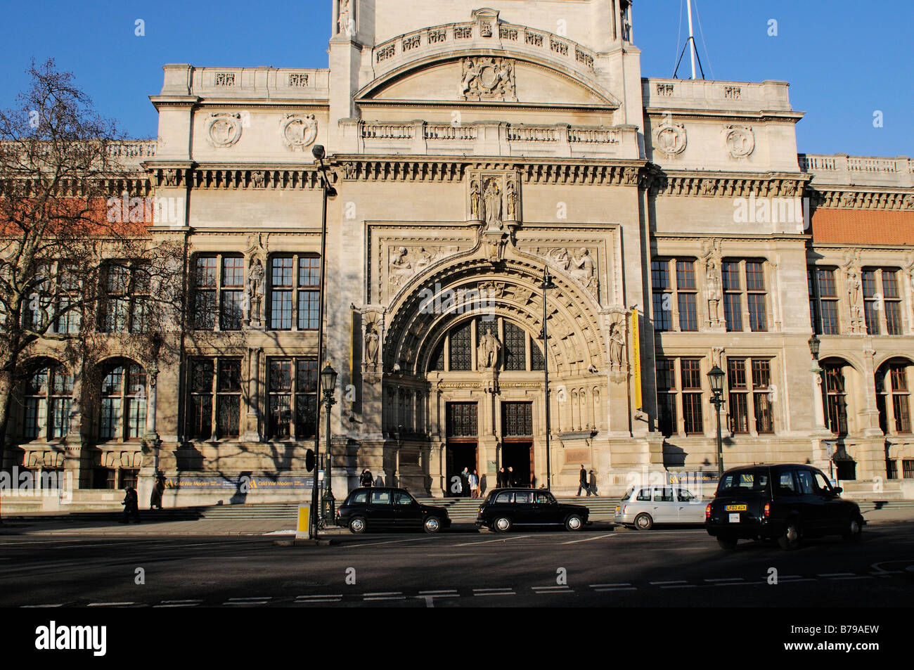 Main entrance of the Victoria and Albert Museum V A London UK Stock ...