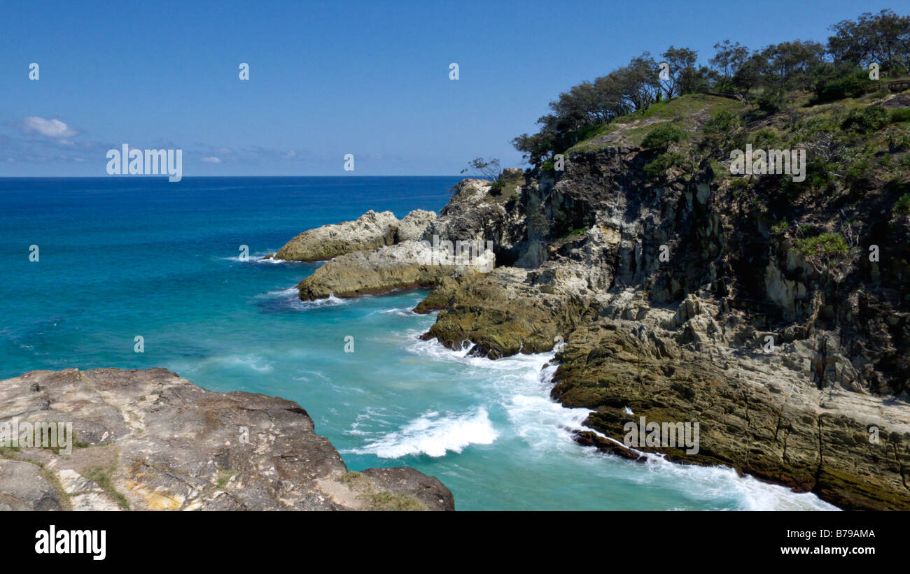 North Gorge, Point Lookout, North Stradbroke Island, Australia Stock ...