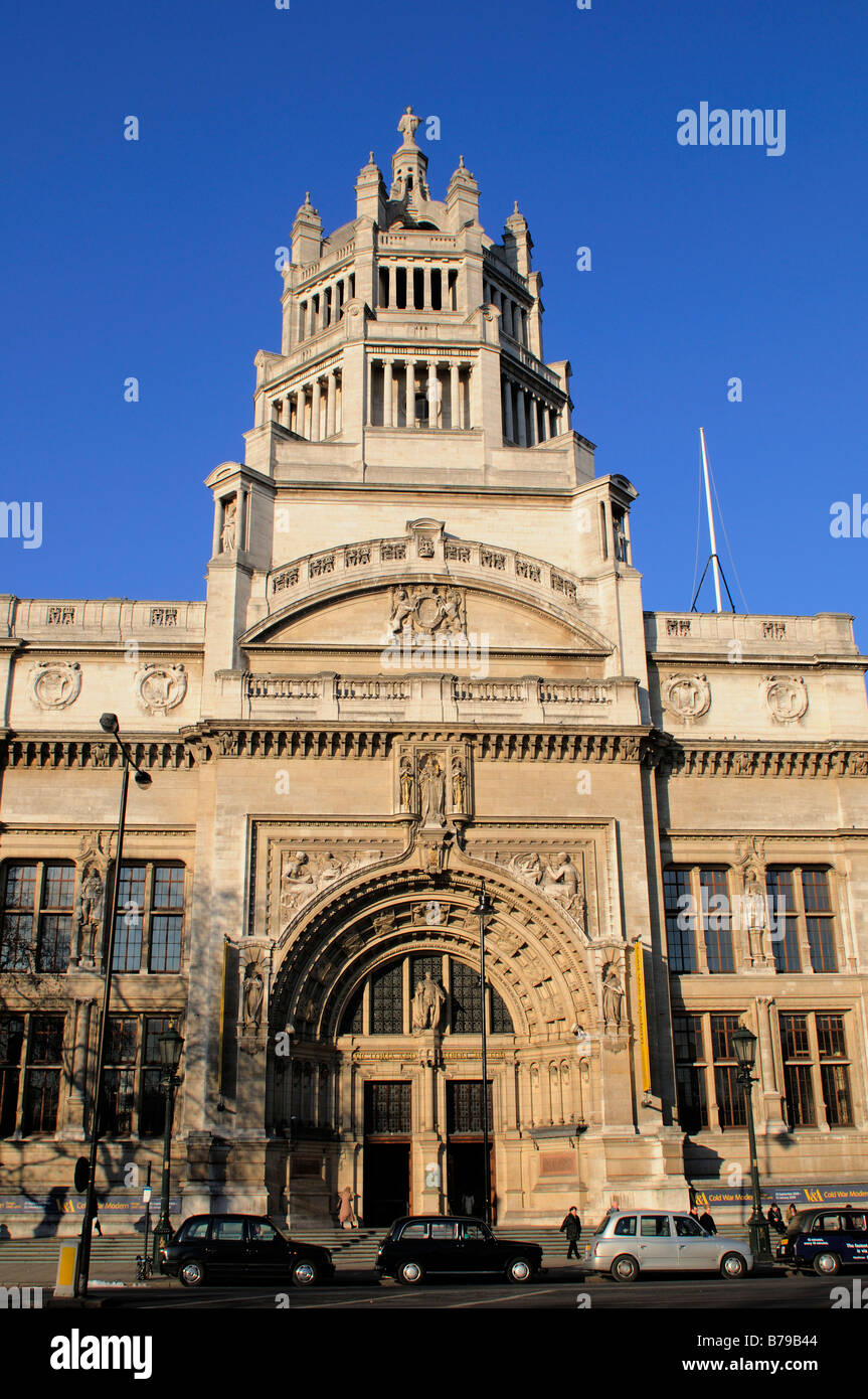 Main entrance of the Victoria and Albert Museum V A London UK Stock ...