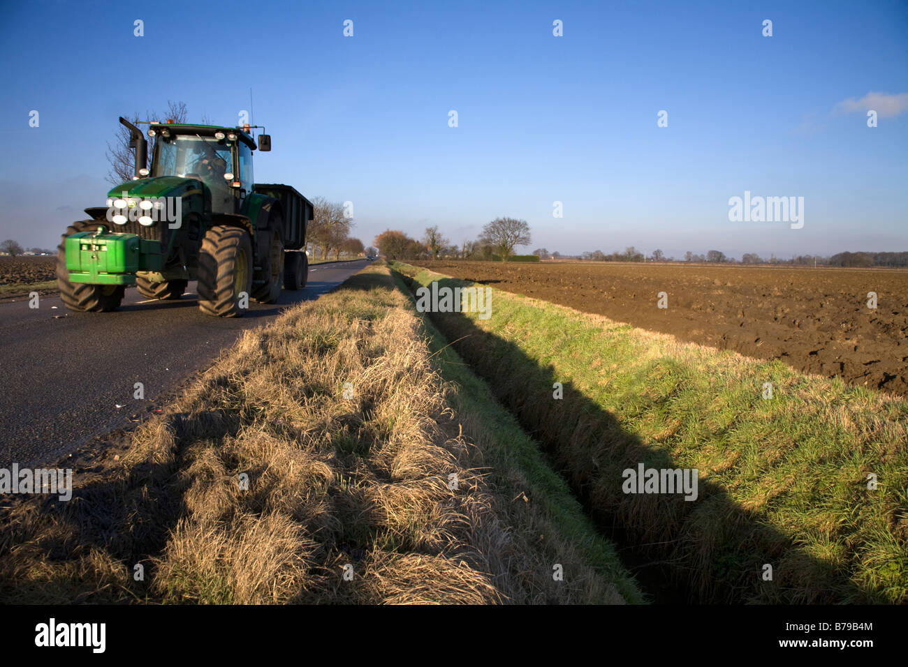 Drainage furrows hi-res stock photography and images - Alamy
