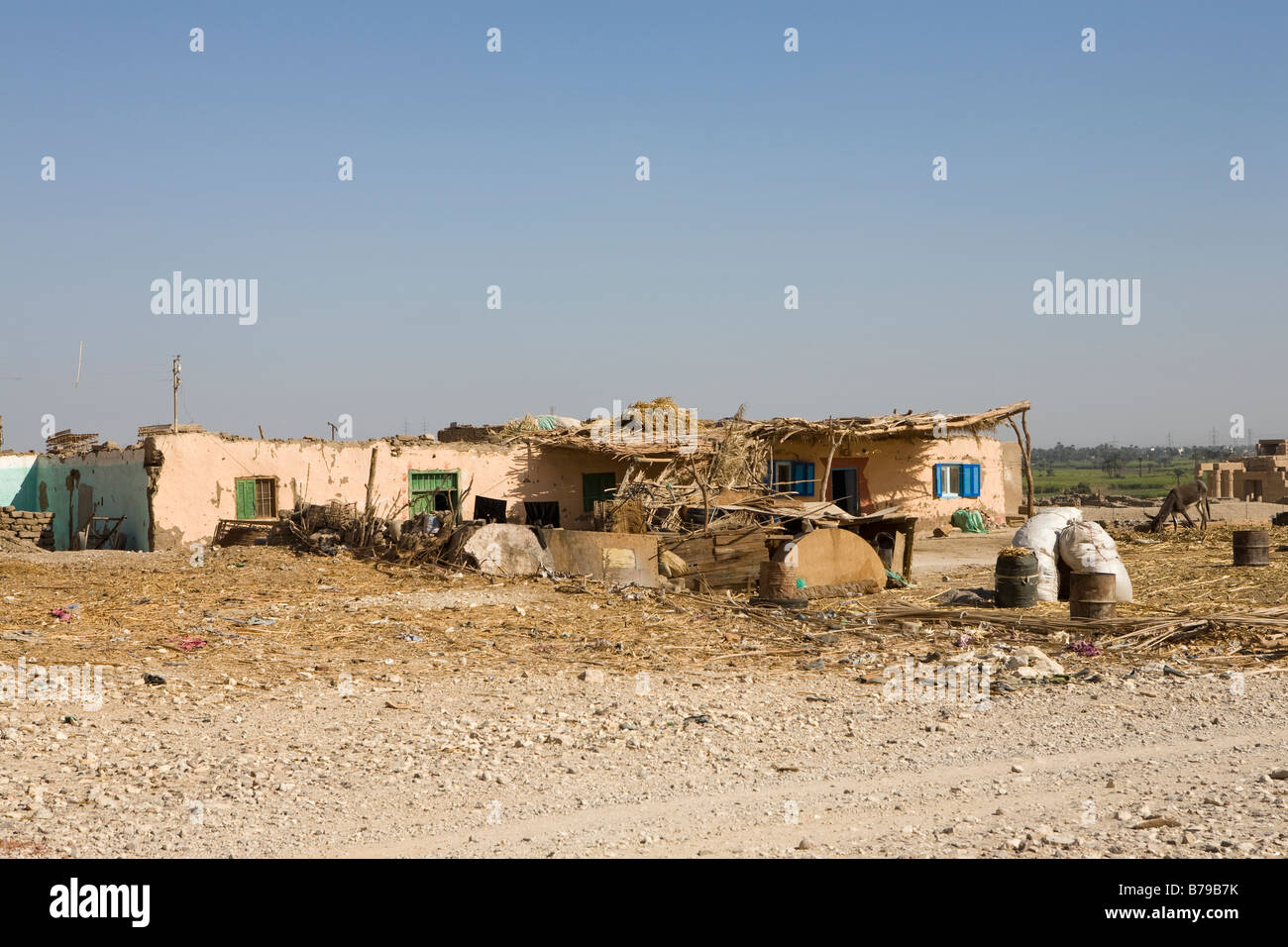 Houses in luxor hi-res stock photography and images - Alamy