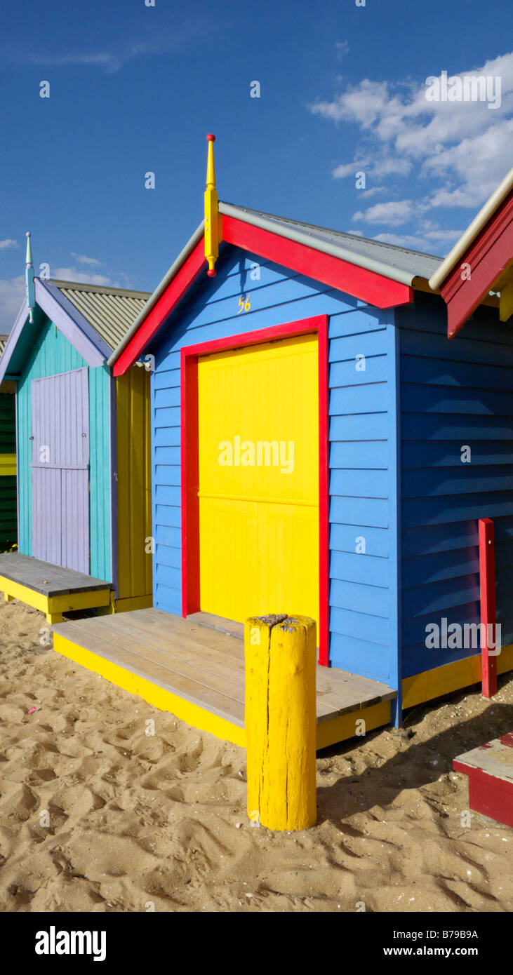 Beach huts, Brighton, Australia Stock Photo - Alamy
