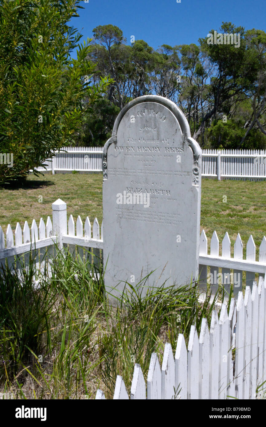 Old tombstone, Point Nepean National Park, Australia Stock Photo - Alamy