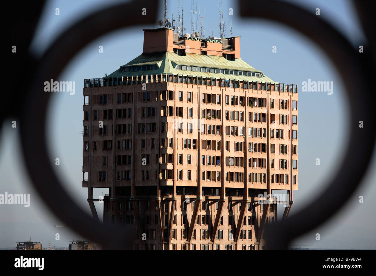Velasca tower in Milan, Italy Stock Photo - Alamy