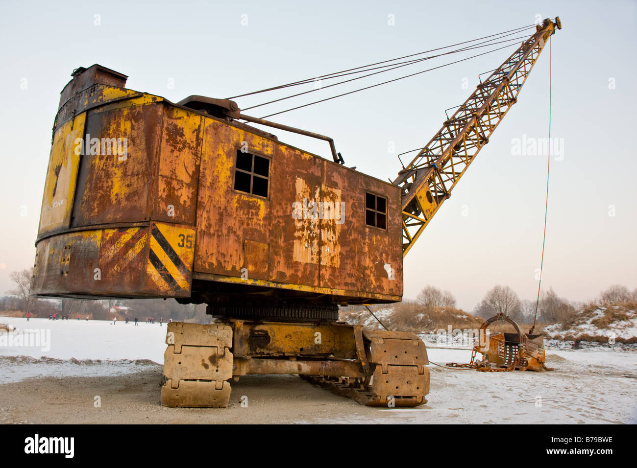 Bulldozer bagger hi-res stock photography and images - Alamy