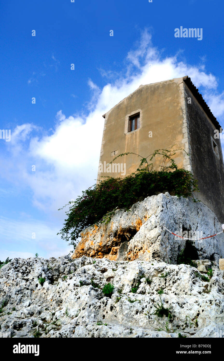 The Greek Theatre at Neopolis in Siracusa ( Syracuse) Sicily Italy ...