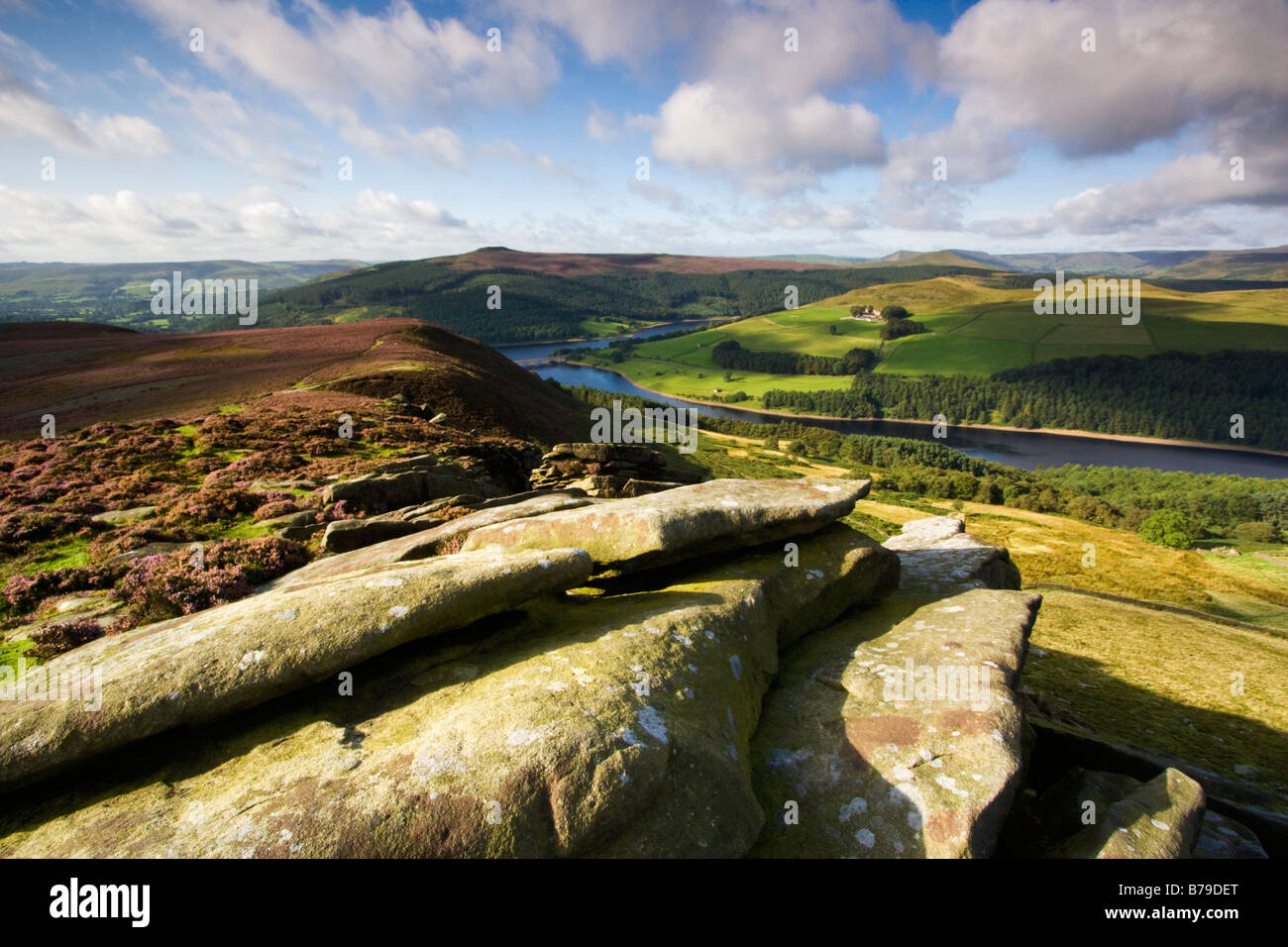 Ladybower reservoir summer hi-res stock photography and images - Alamy