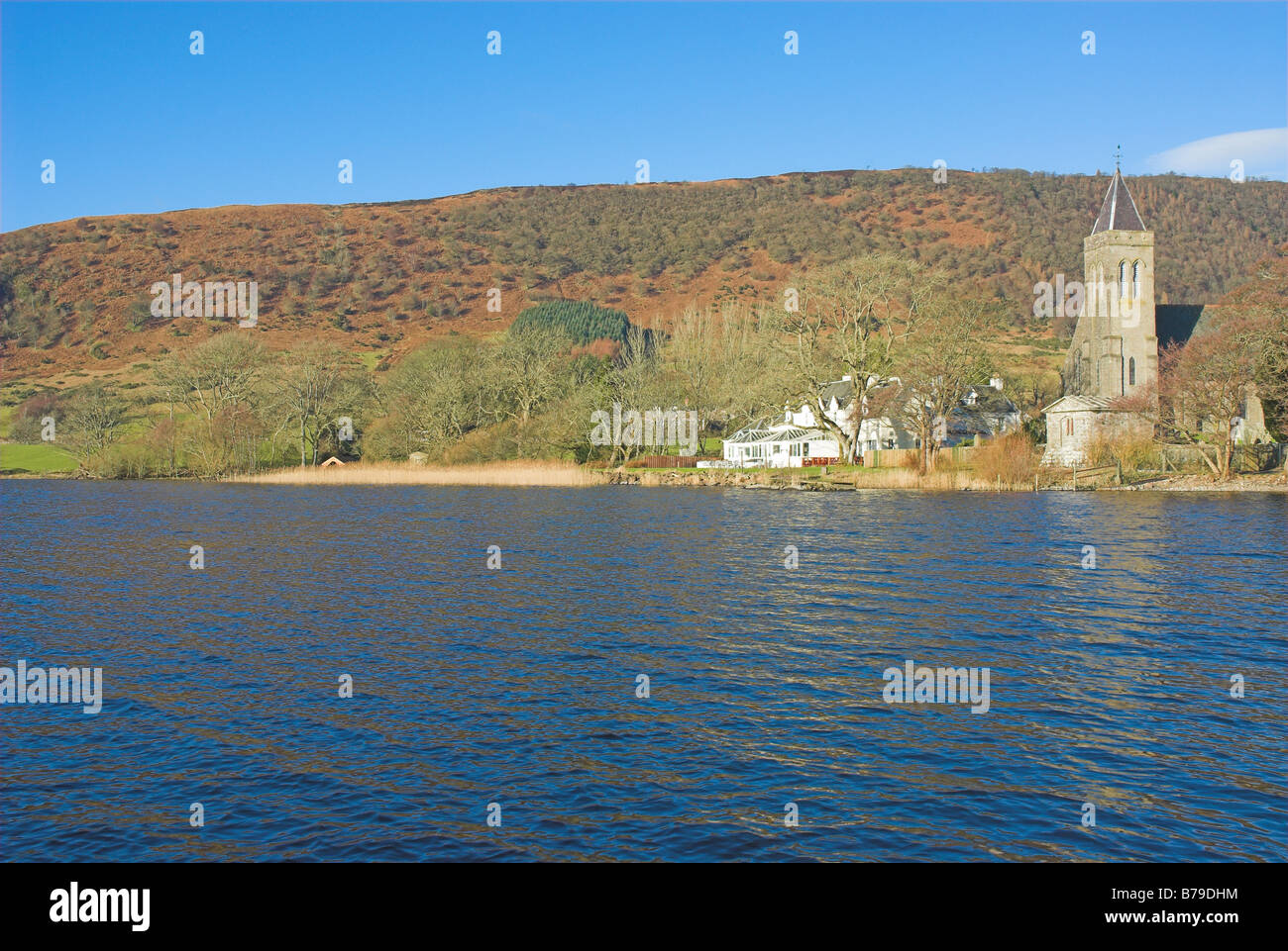 Lake of Menteith nr Aberfoyle Stirling District . Scotlan's only 'Lake ...