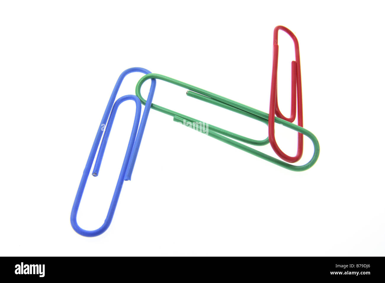 Chain of paper clips hi-res stock photography and images - Alamy