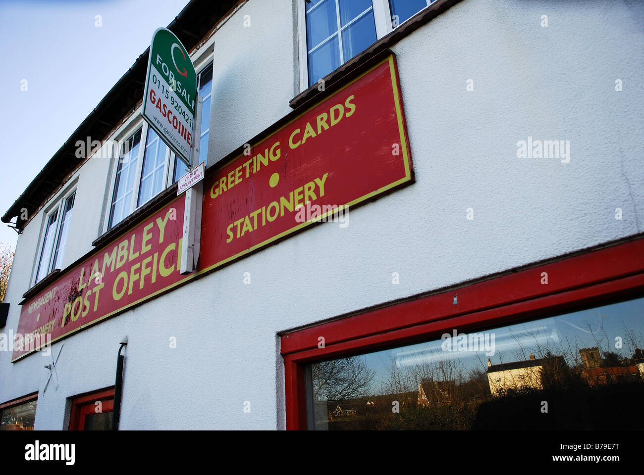 Post Office Lambley Stock Photo - Alamy