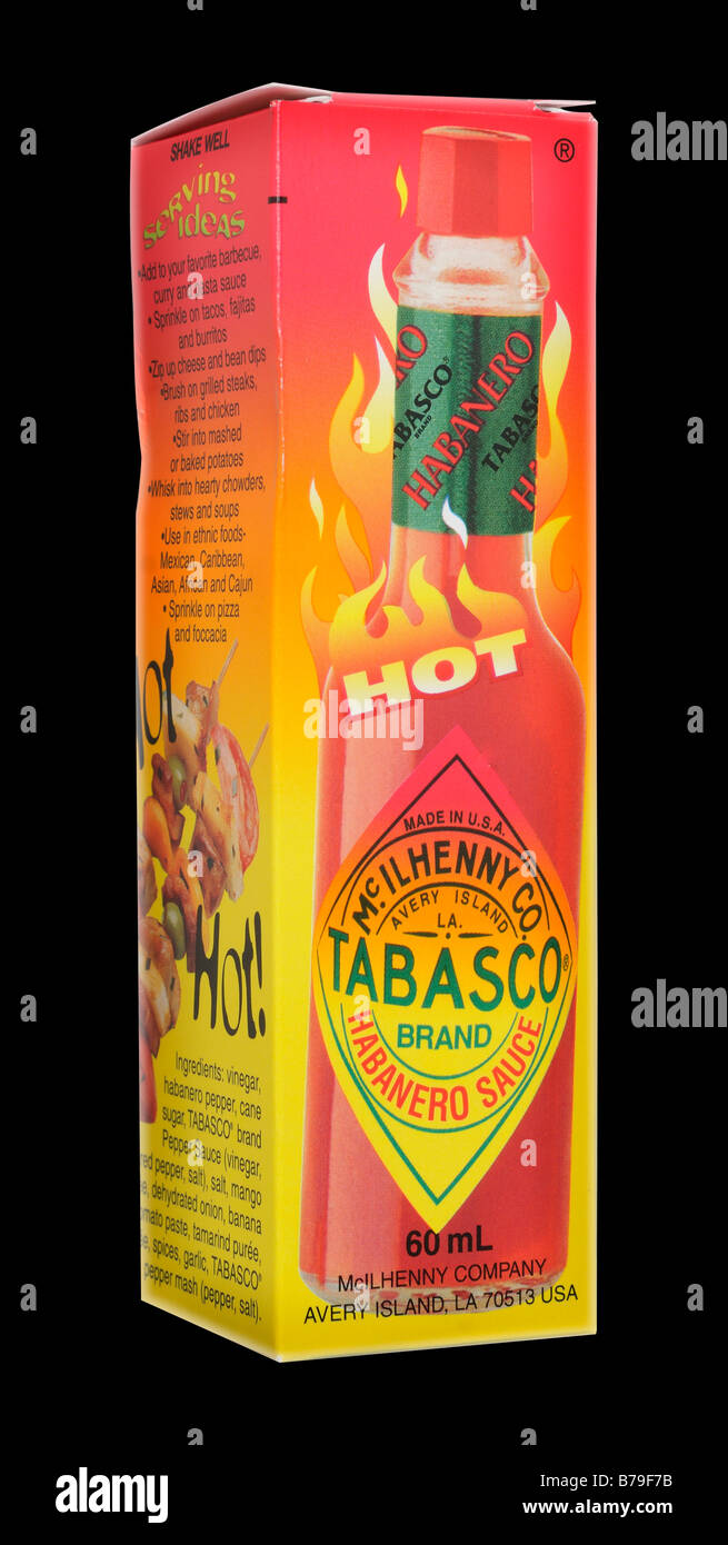 Tabasco sauce hi-res stock photography and images - Alamy
