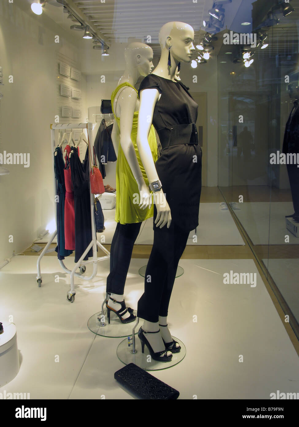 Shop Window Display Stock Photo - Alamy