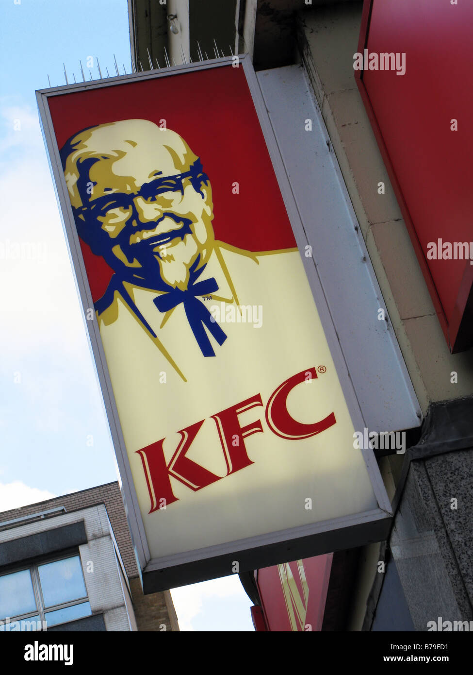 KFC Sign and Logo Stock Photo - Alamy