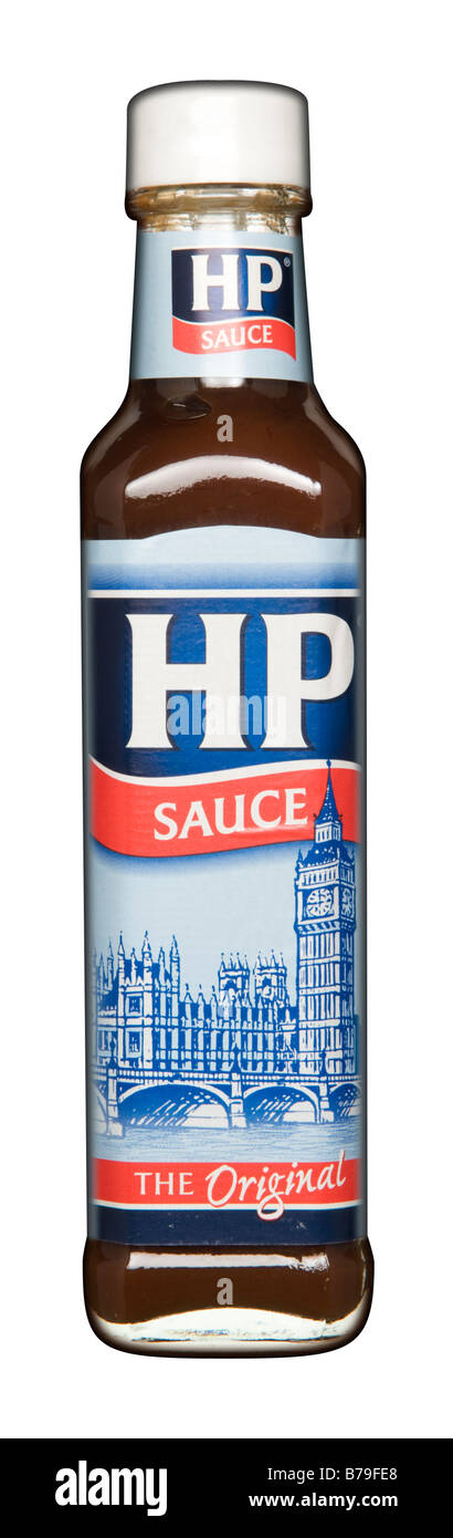 HP Sauce Bottle Stock Photo - Alamy