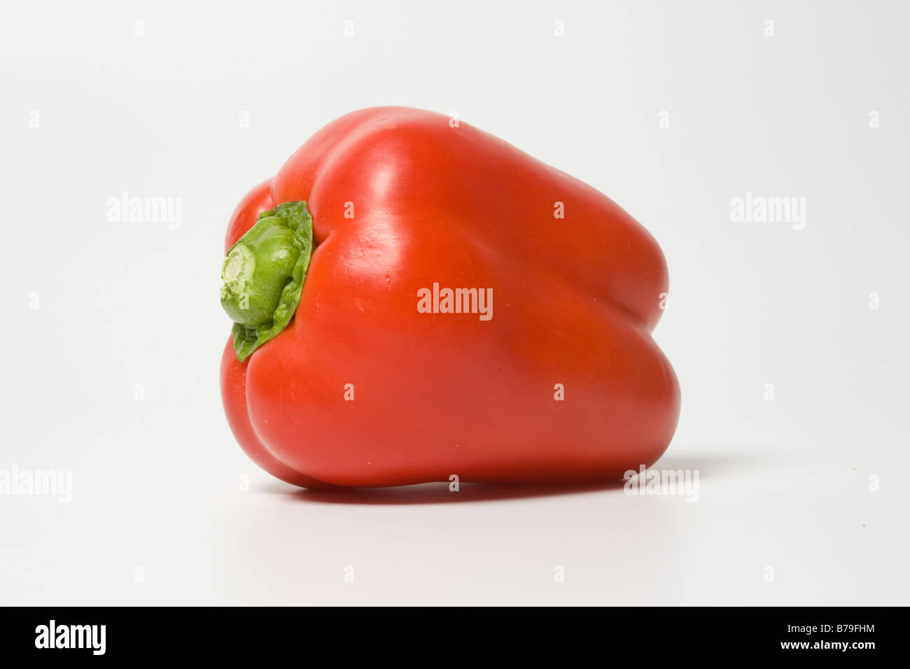 Red pepper organically grown in Israel Stock Photo - Alamy