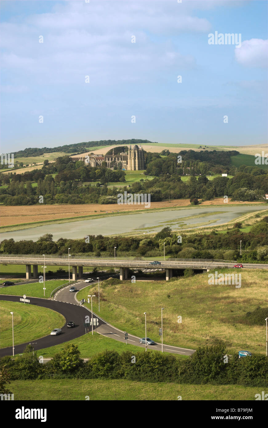 Lancing college landscape hi-res stock photography and images - Alamy