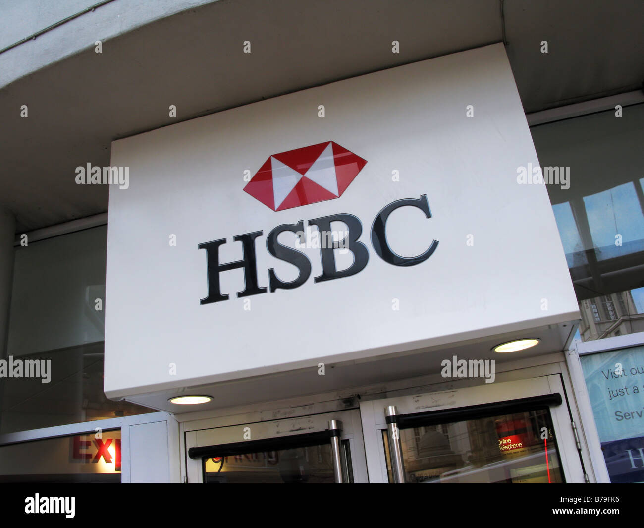 HSBC Sign and Logo Stock Photo - Alamy