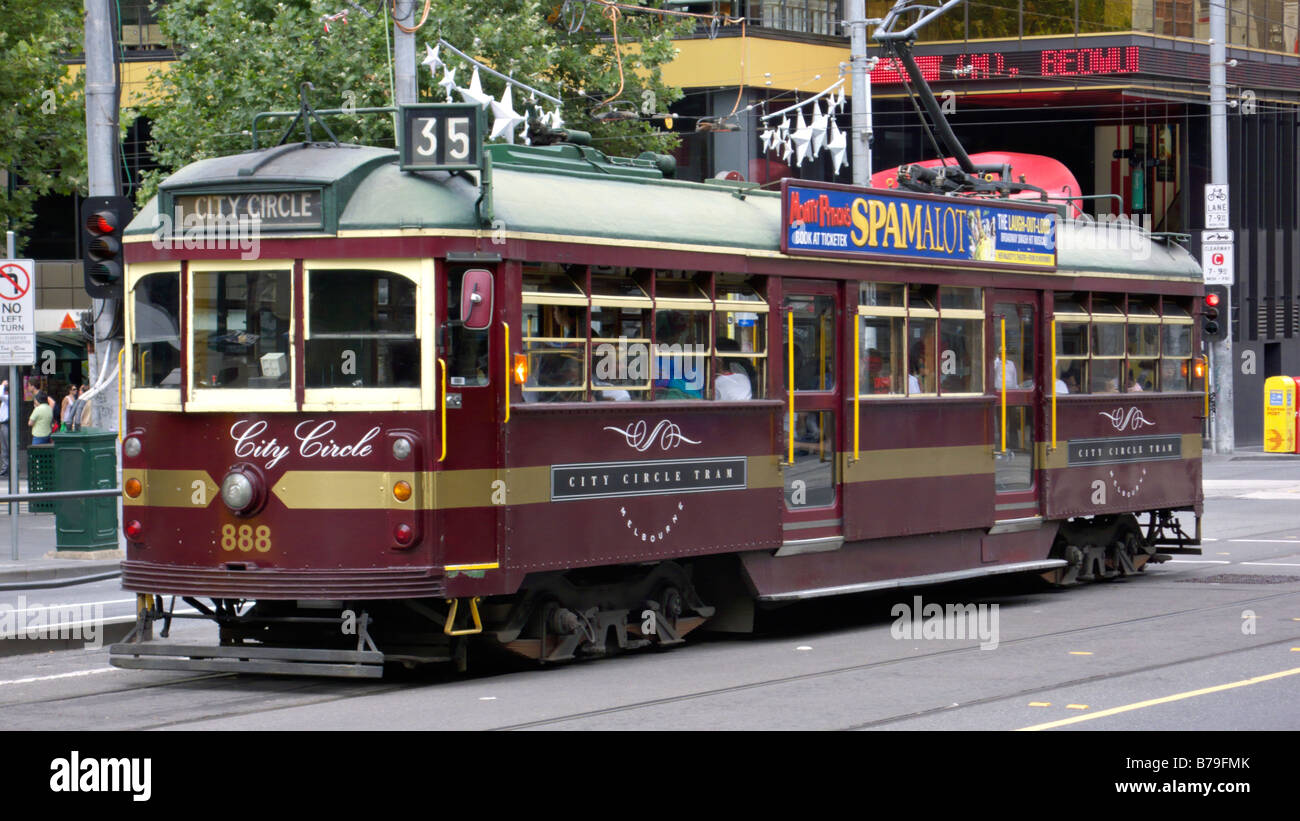 Old melbourne trams hi-res stock photography and images - Alamy