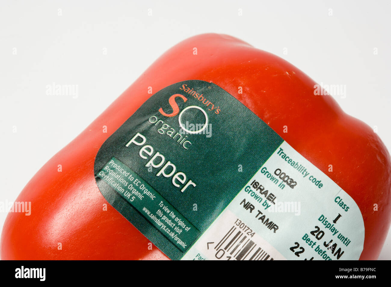 Red pepper label hi-res stock photography and images - Alamy