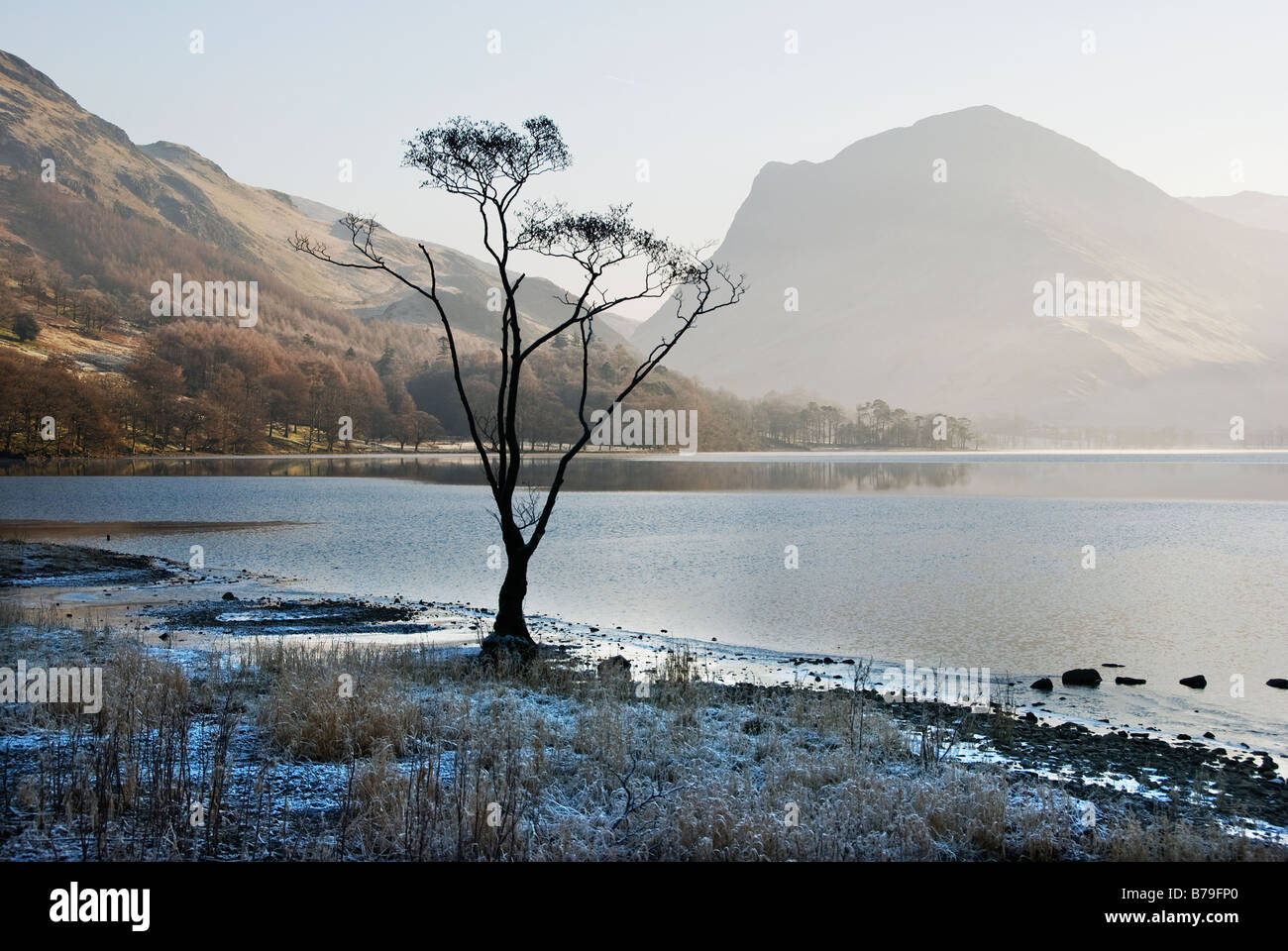 Buttermere with Fleetwith Pike Stock Photo - Alamy