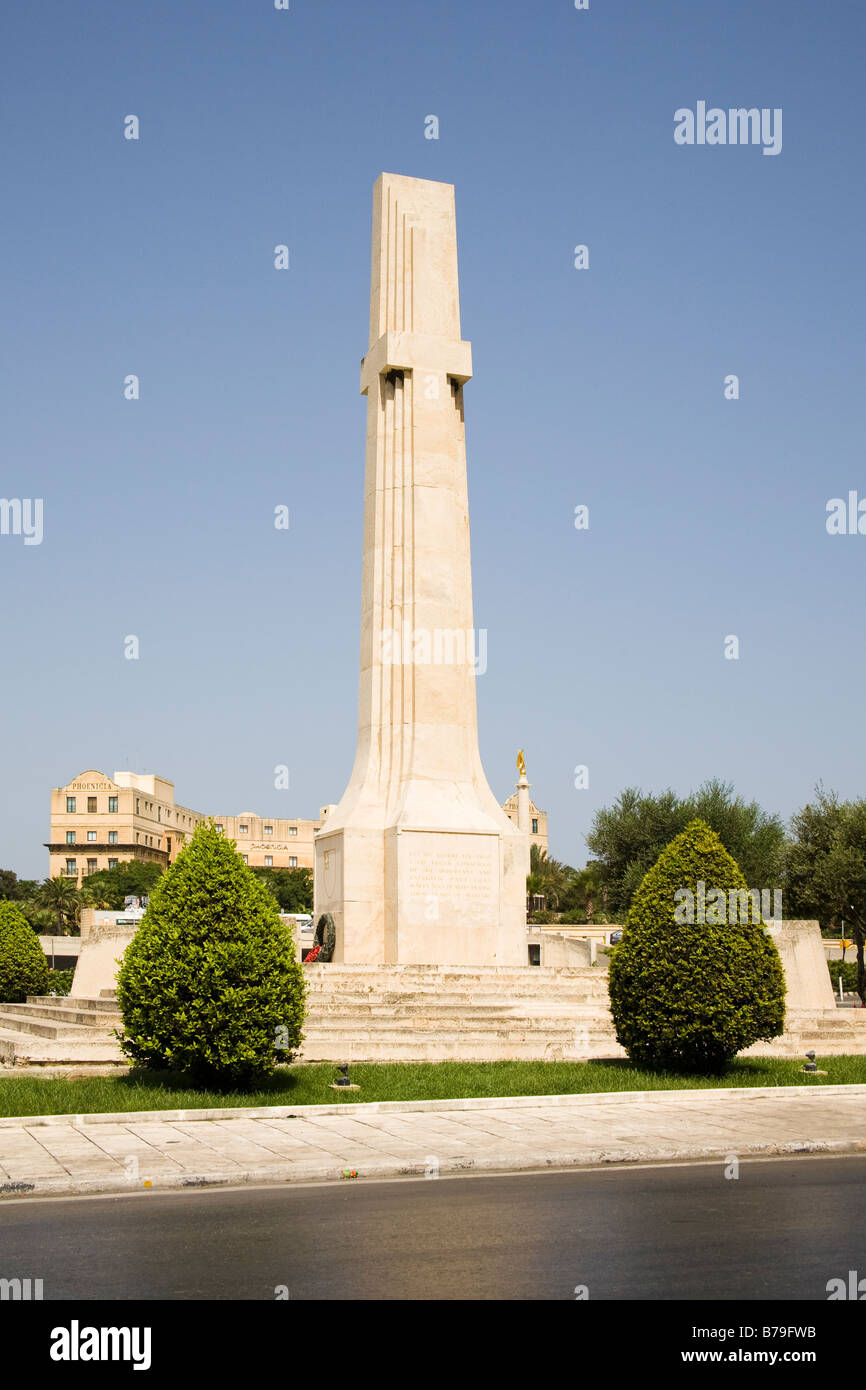 Second World War Memorial, near Phoenicia Hotel, Floriana, Valletta ...