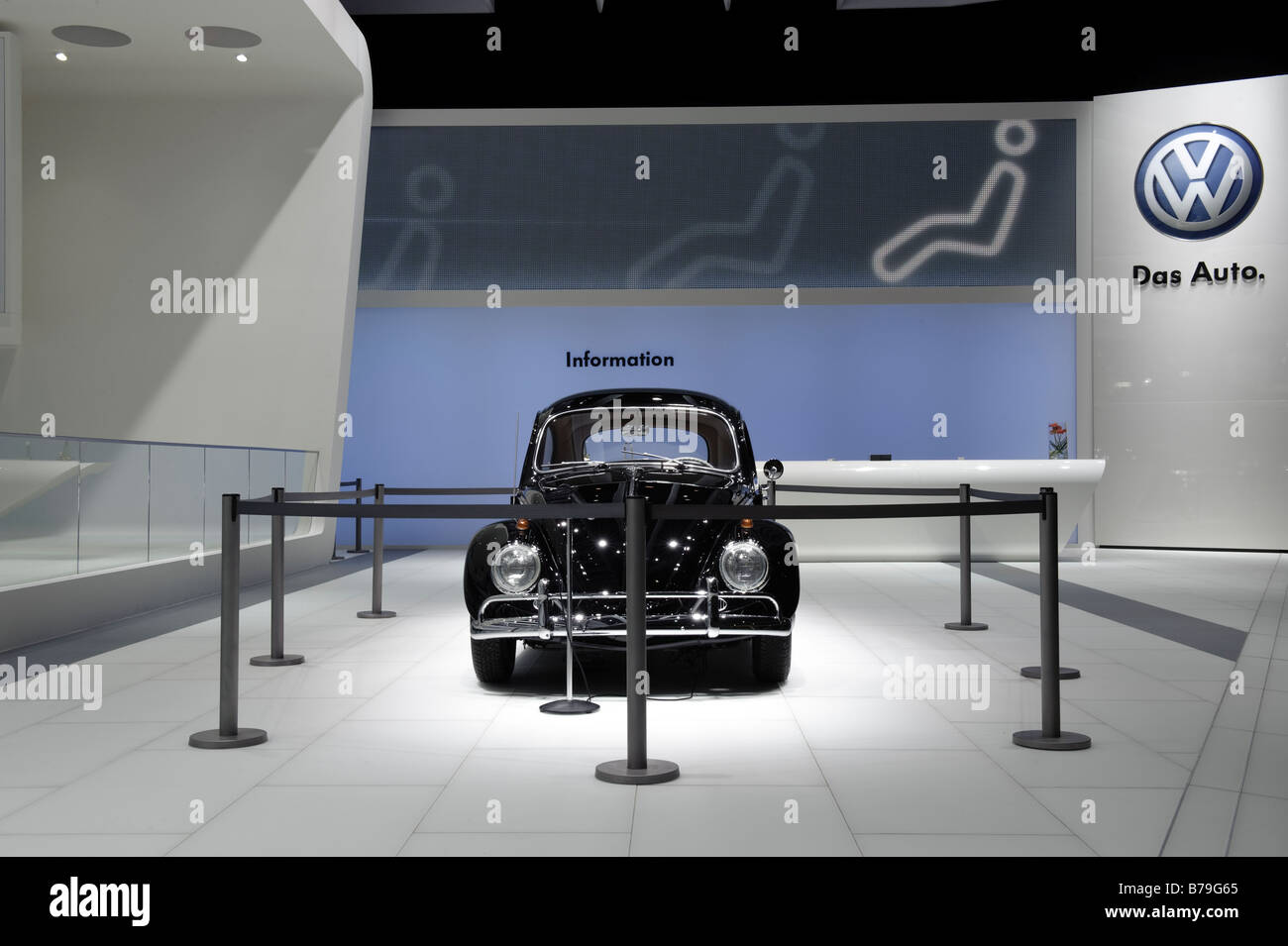 Original Volkswagen Beetle on display at the 2009 North American ...