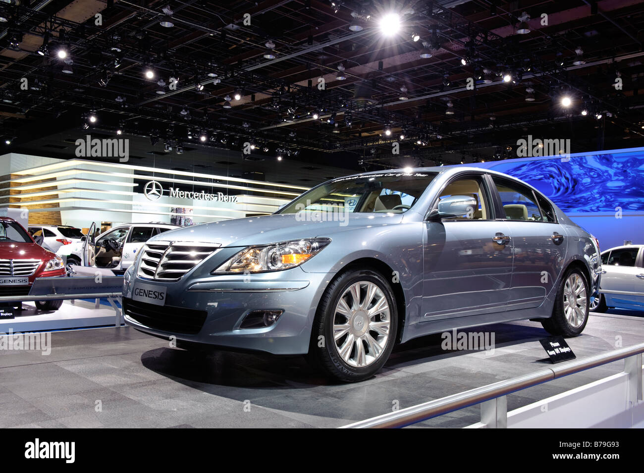 2009 Hyundai Genesis at the 2009 North American International Auto Show ...