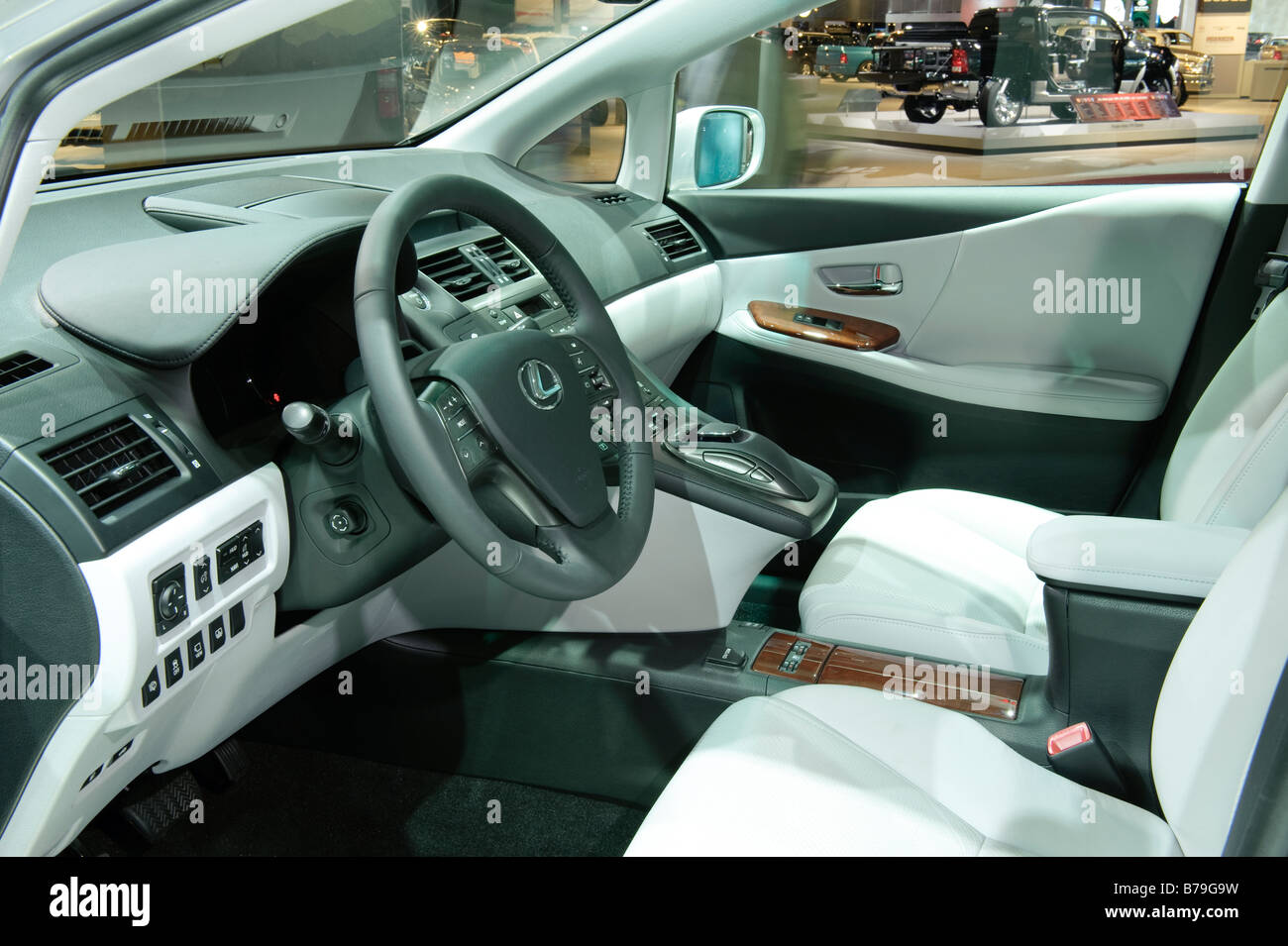 Car show vehicle interior hi-res stock photography and images - Alamy