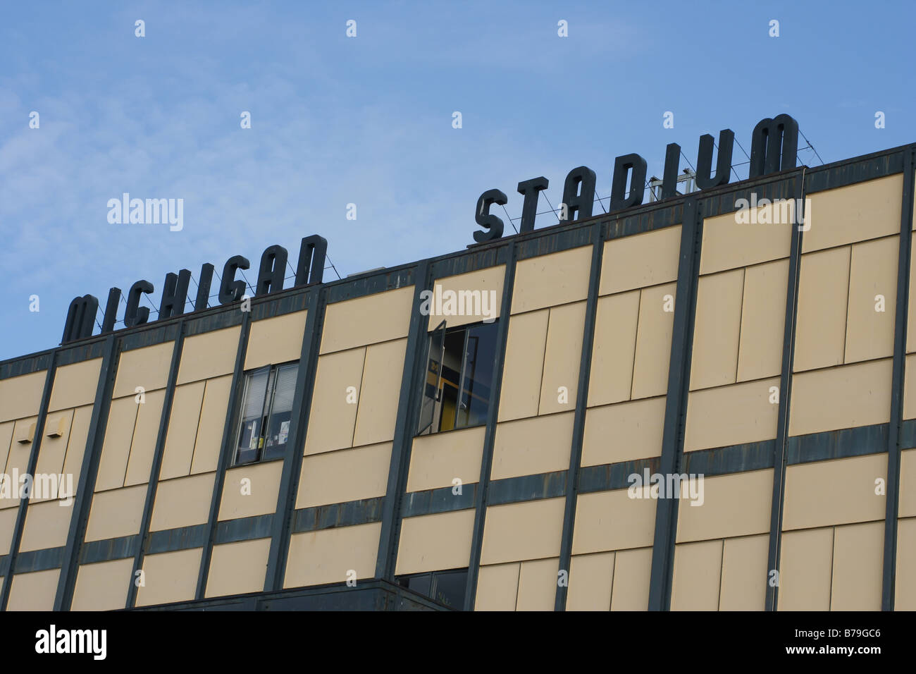 The University of Michigan football stadium Stock Photo - Alamy