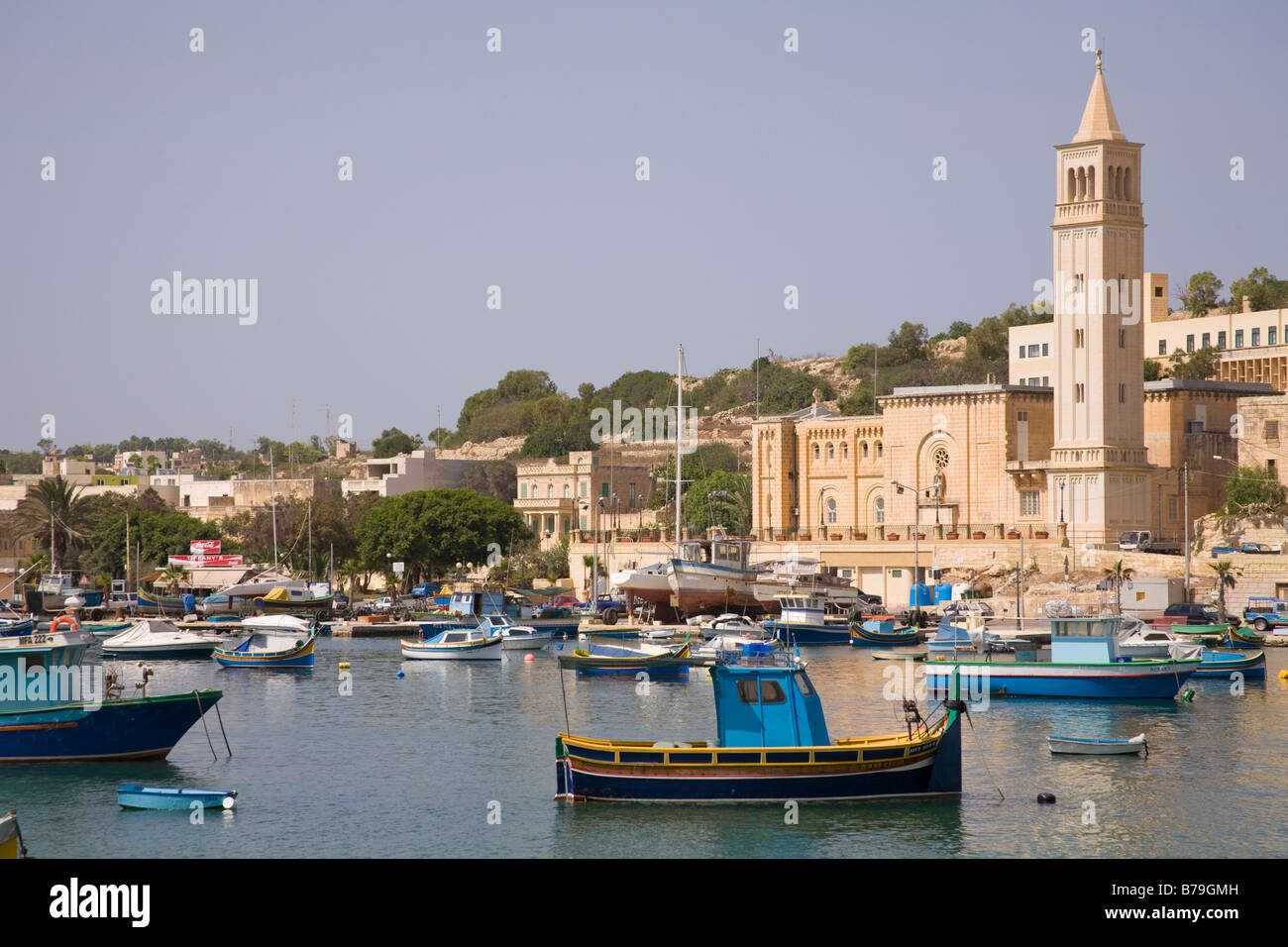 Marsascala town hi-res stock photography and images - Alamy