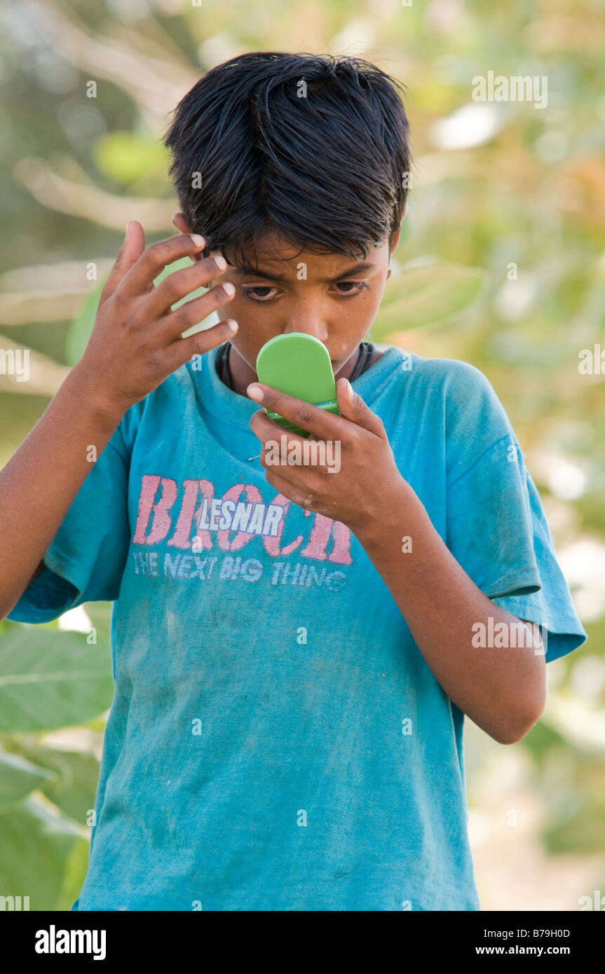 Lost indian boy hi-res stock photography and images - Alamy