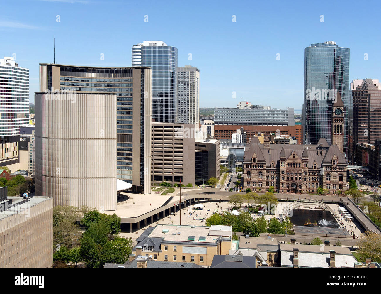 Toronto city hall above hi-res stock photography and images - Alamy