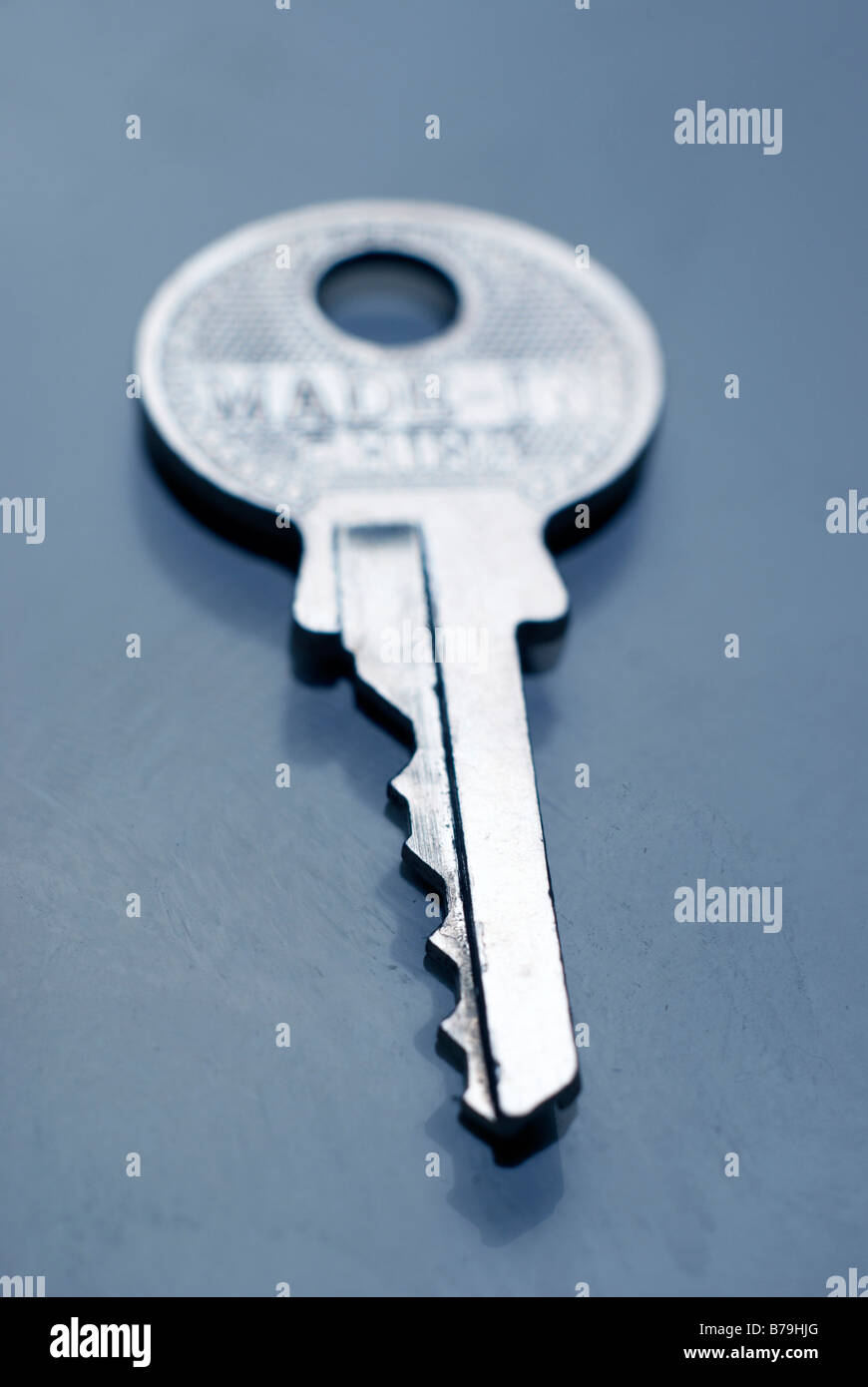 A key on the table Stock Photo - Alamy