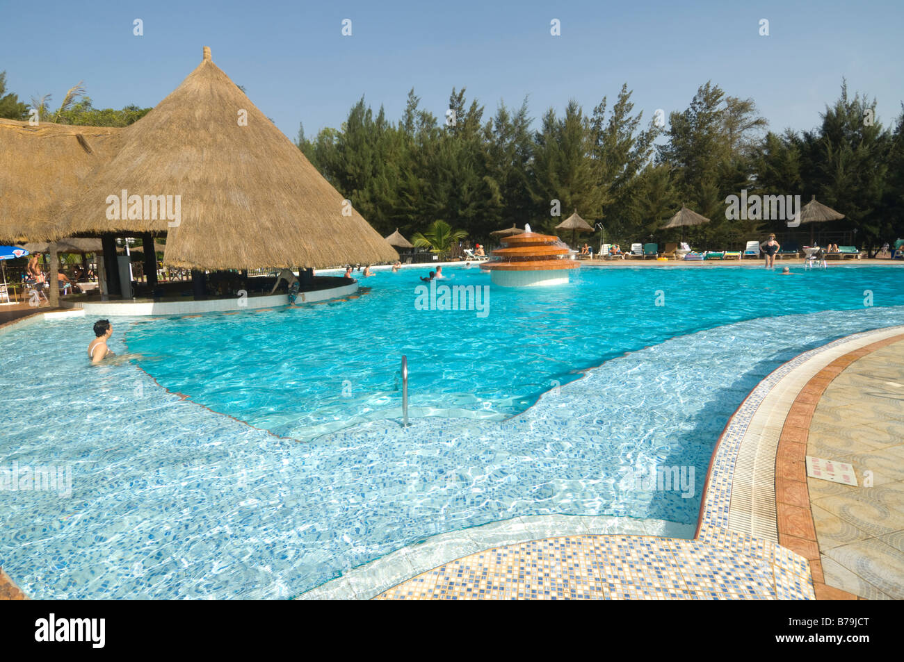 Hotel Senegambia Banjul The Gambia Stock Photo - Alamy