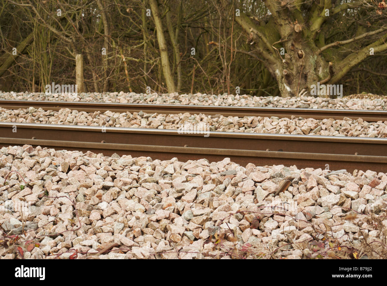 Railway track ballast hi-res stock photography and images - Alamy