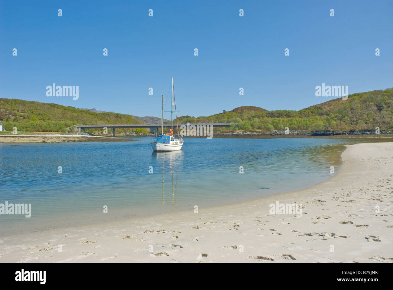 Coastline highland morar sailing hi-res stock photography and images ...