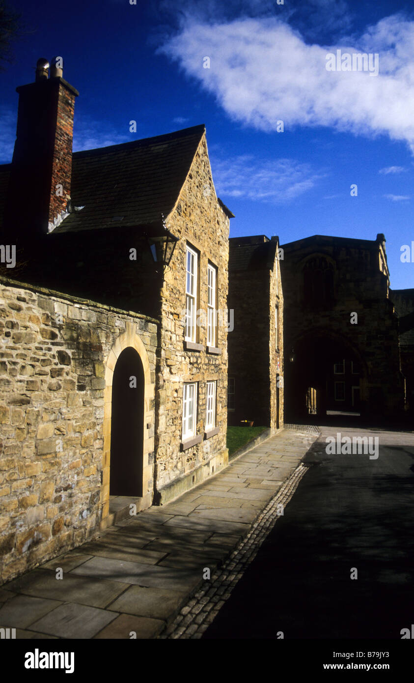 Stone buildings in Durham, one of the United Kingdom's premier ...