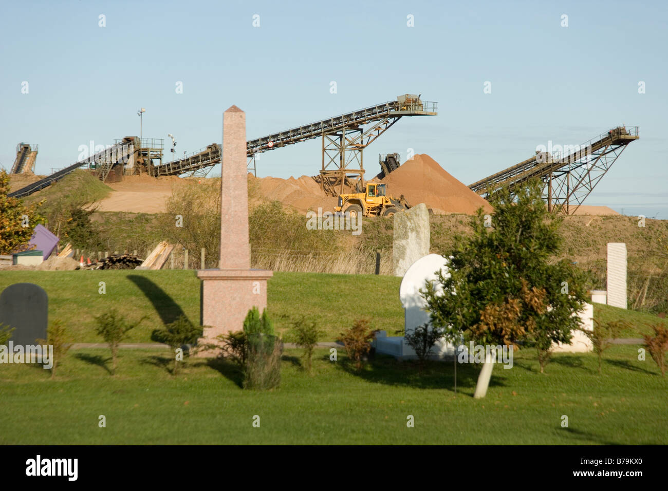The Lafarge Quarry and Memorials at the National Memorial Arboreteum at ...