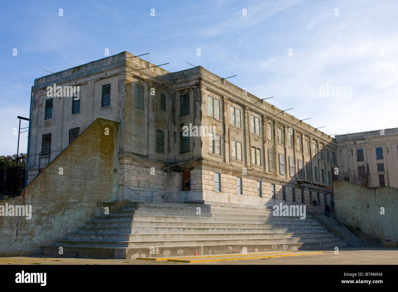 Extterior of Alcatraz Prison San Francisco USA Stock Photo - Alamy