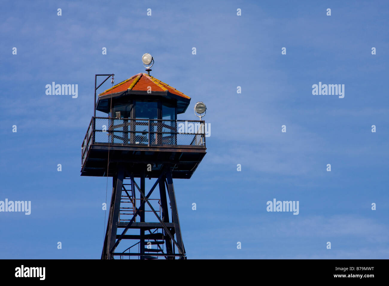 Alcatraz prison guard hi-res stock photography and images - Alamy