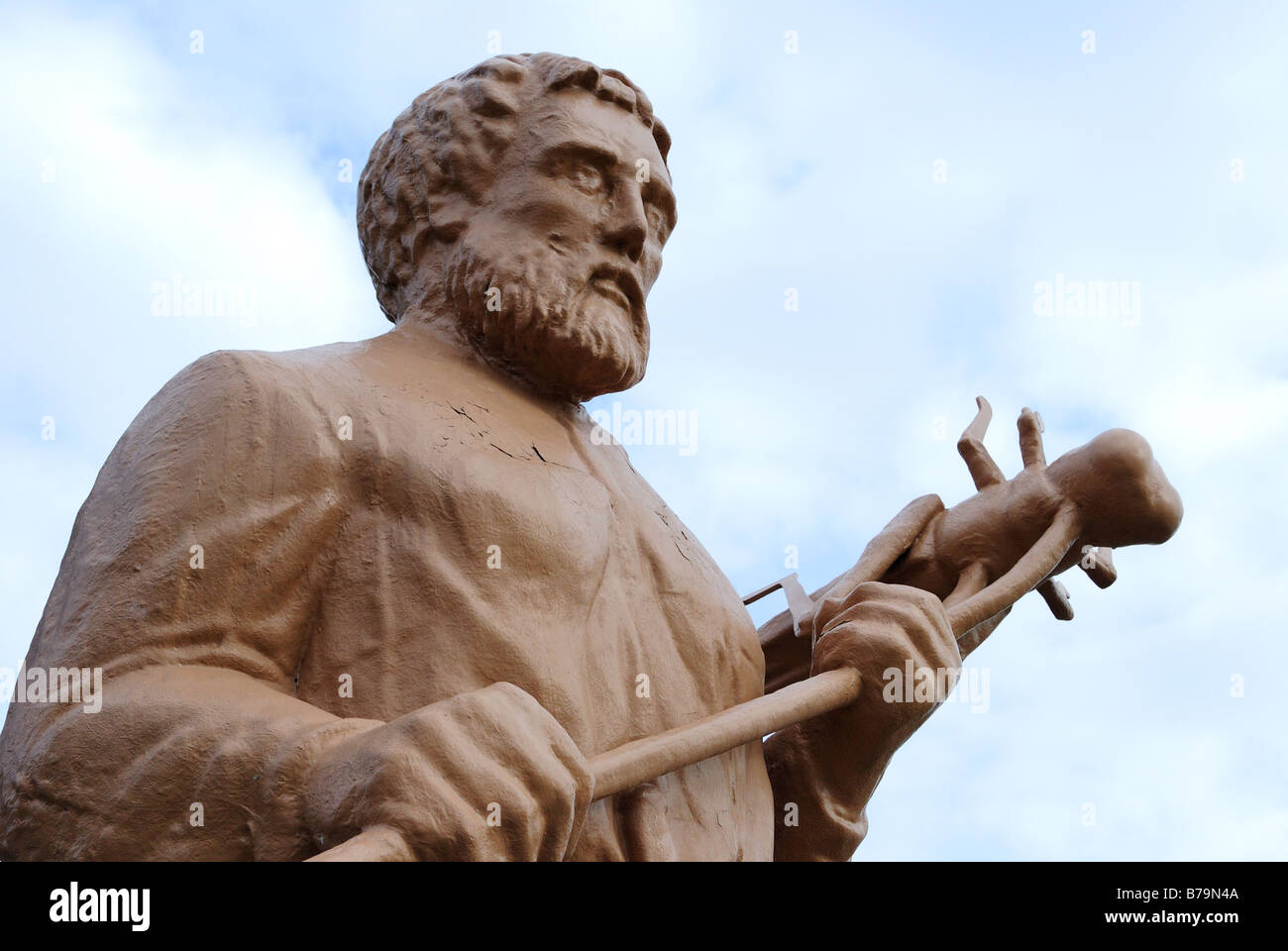 Statue of St. Urho in Menahga, Minnesota Stock Photo - Alamy