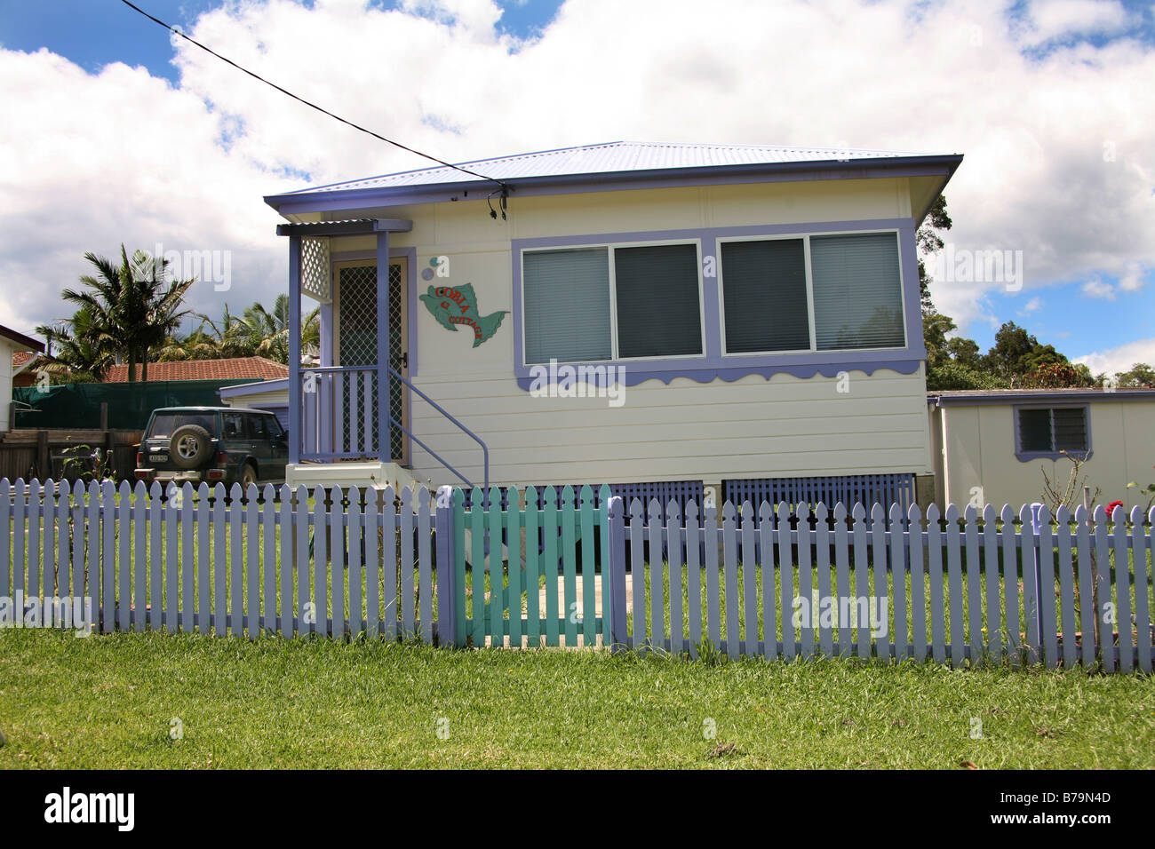 An Australian beach shack at Crescent Head Crescent Head is a world re ...