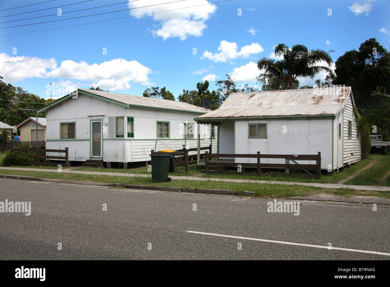 An Australian beach shacks at Crescent Head Crescent Head is a world re ...