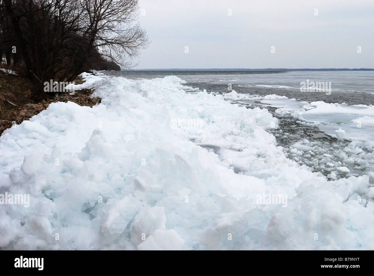 Ice shove lake hi-res stock photography and images - Alamy